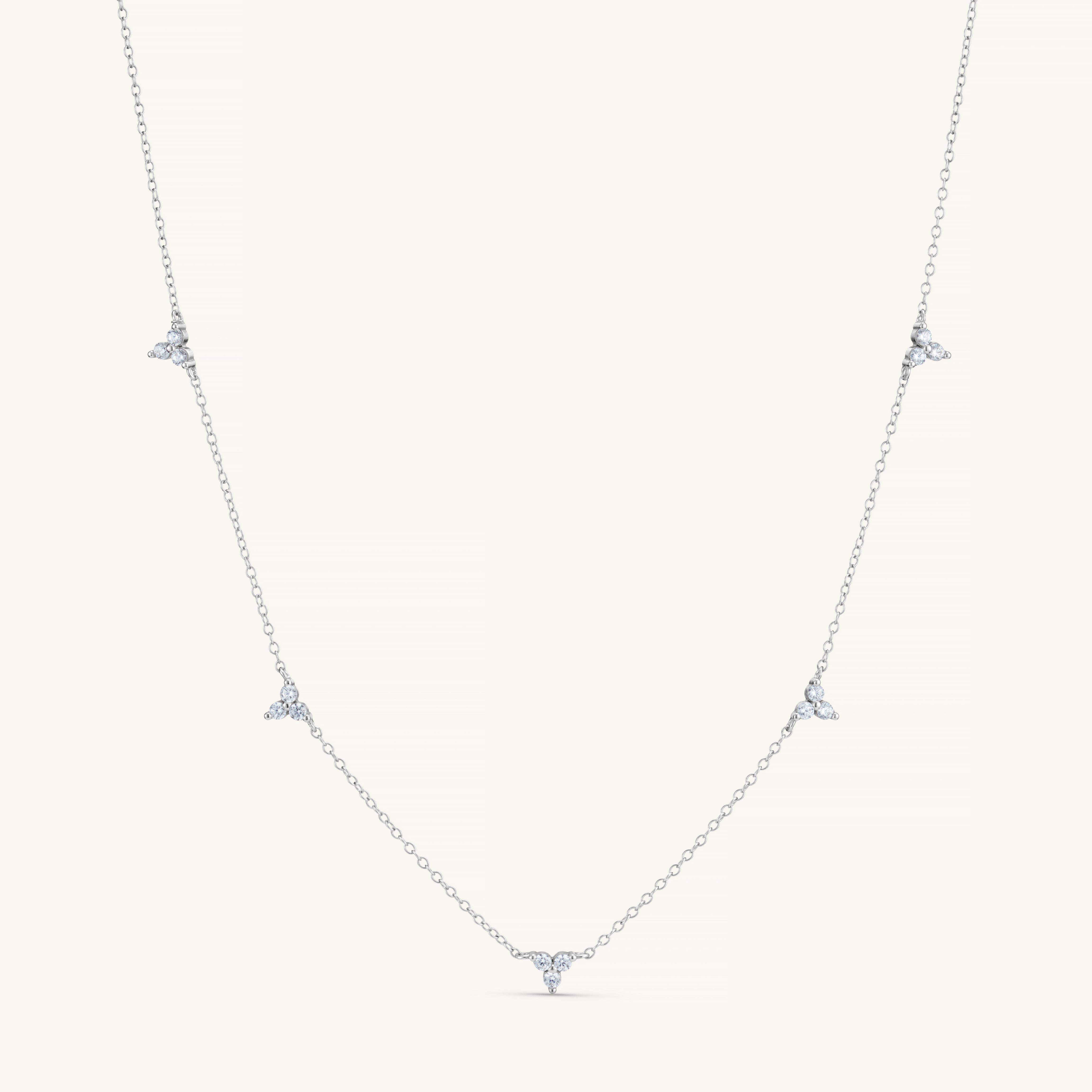 Trinity Infinity Necklace Silver – Dylan Oaks