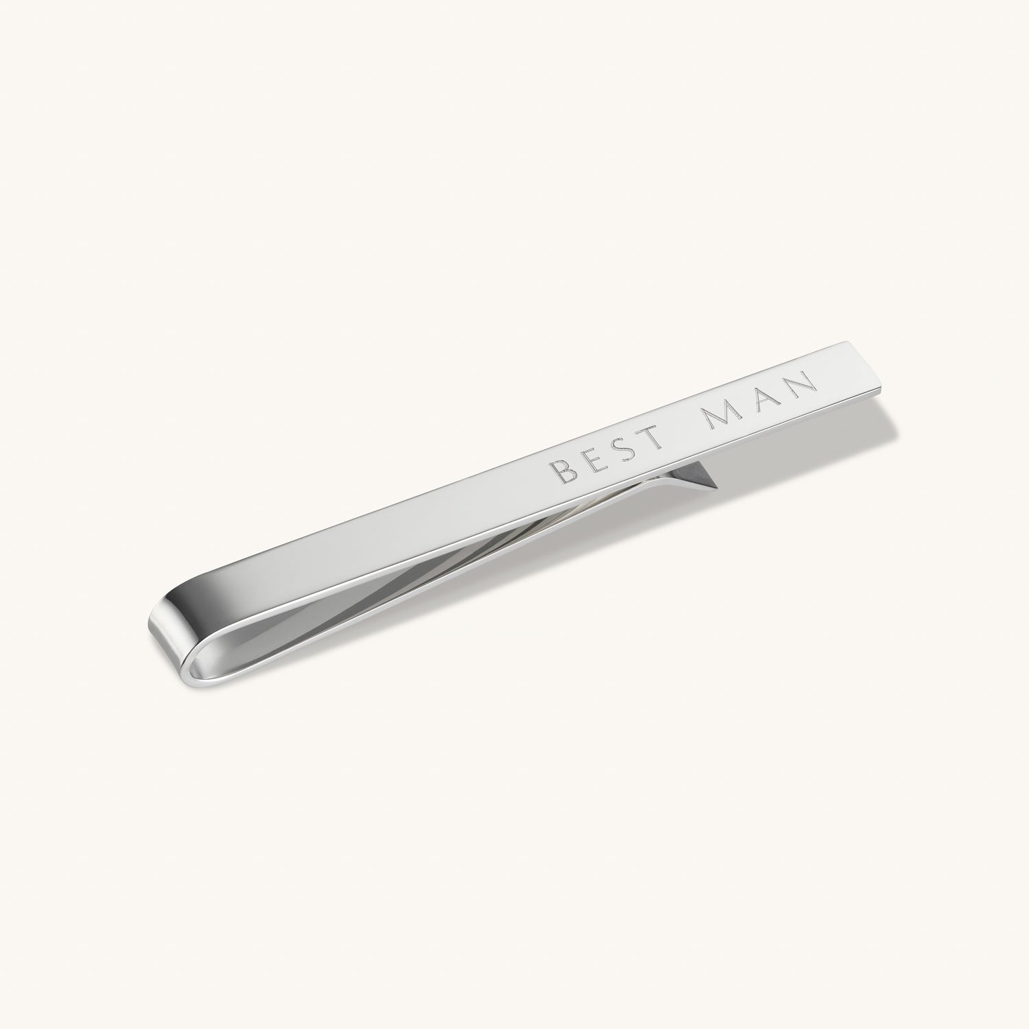 Personalised Tie Pin in Silver – Dylan Oaks