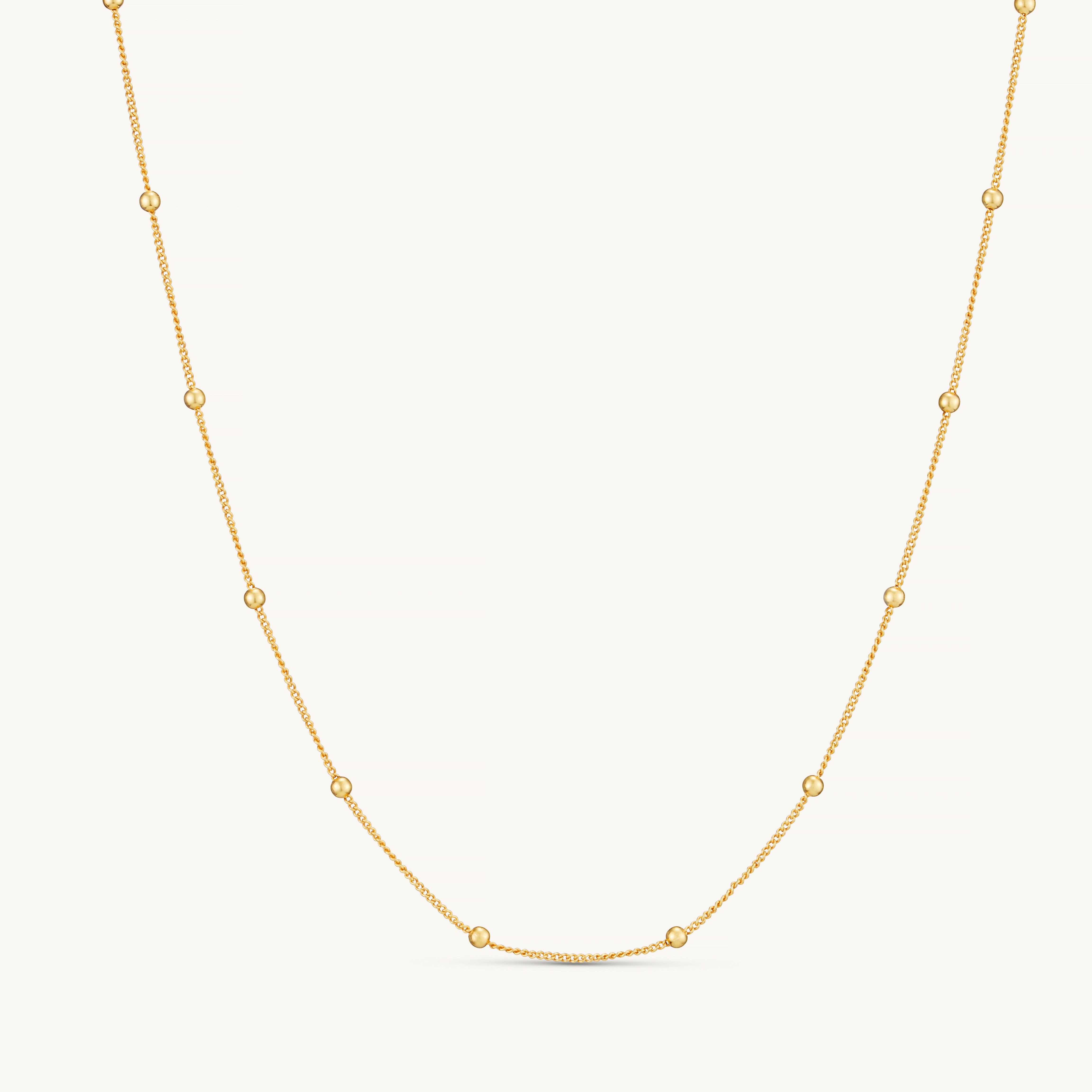 Sphere Necklace Gold – Dylan Oaks